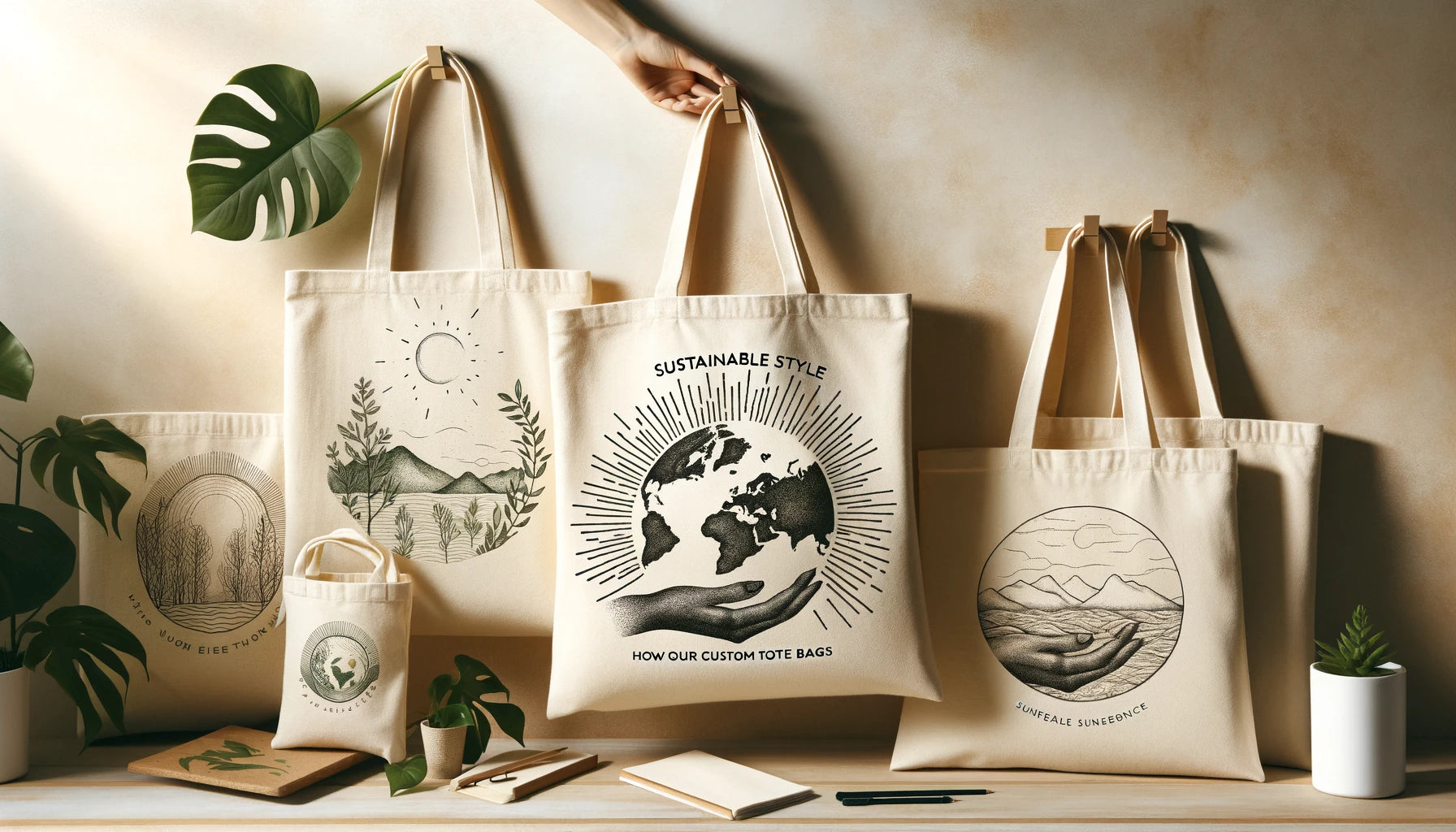 Sustainable Style: How Our Custom Tote Bags Make a Difference – Maison ...